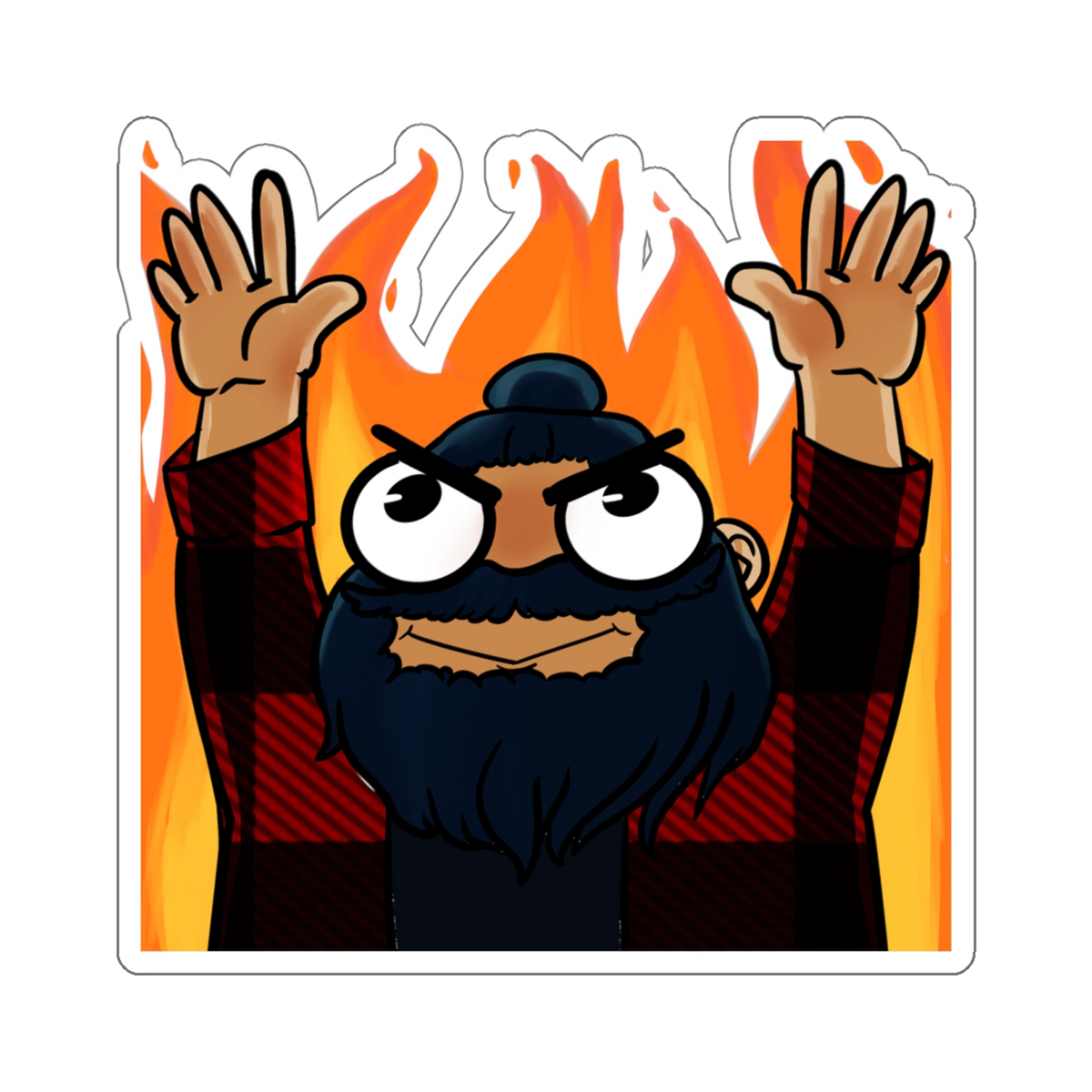 BeardPrincess - ARSON Sticker – Armada Merch