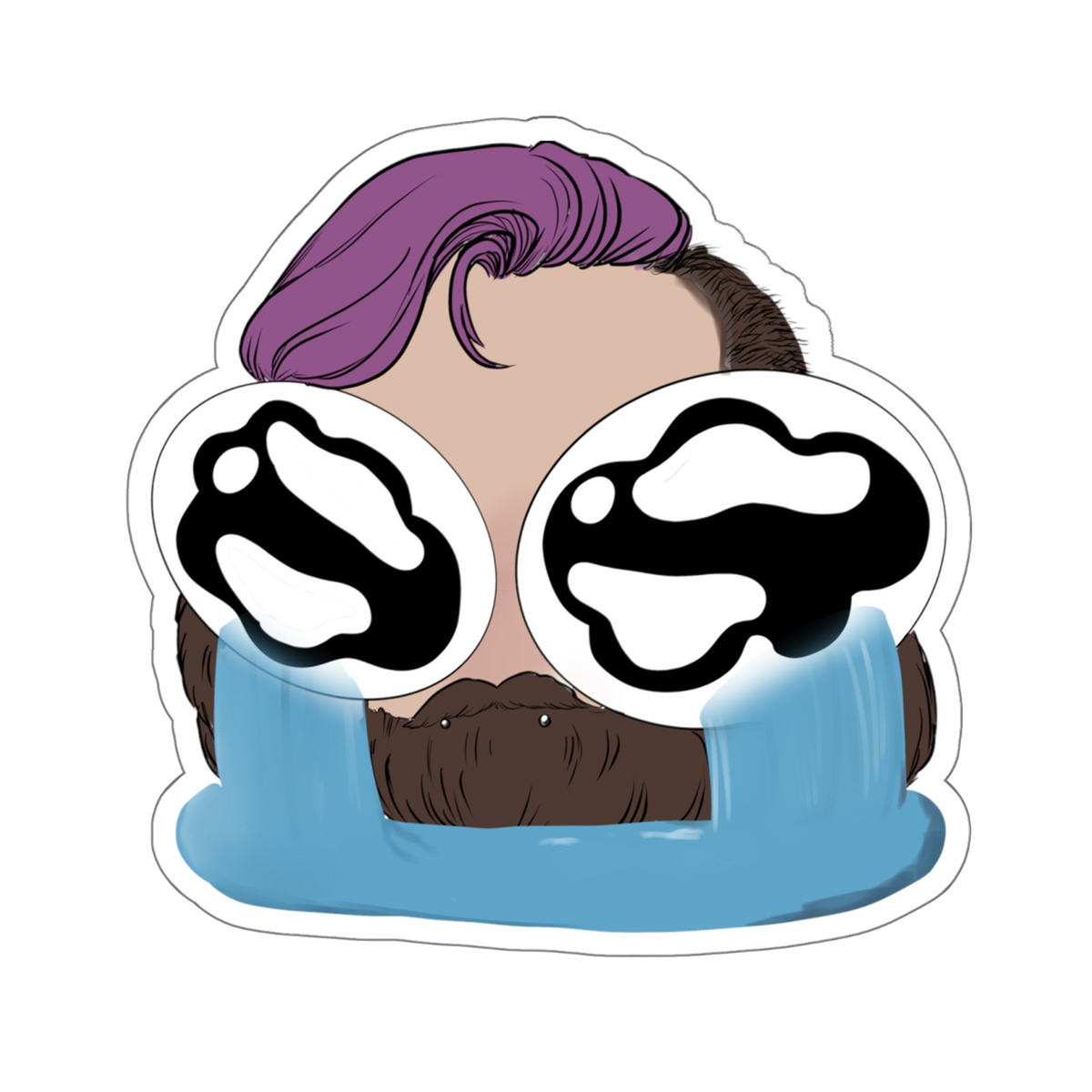 BeardPrincess - Weepy Beepy Sticker – Armada Merch