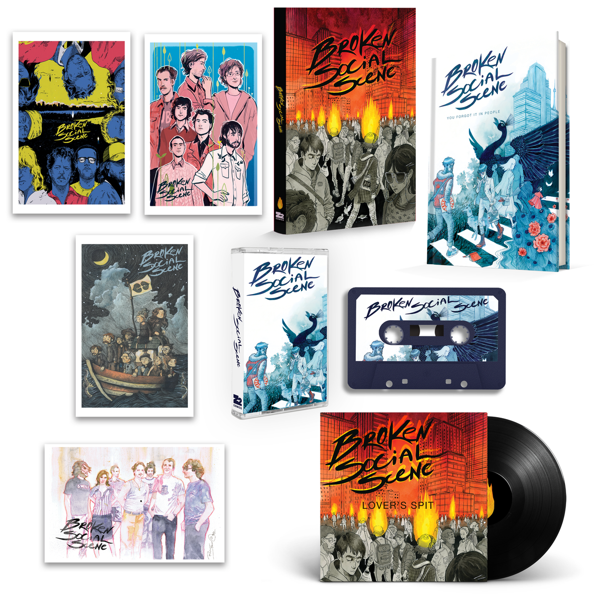Broken Social Scene: You Forgot It in People, The Graphic Novel SIGNED ...
