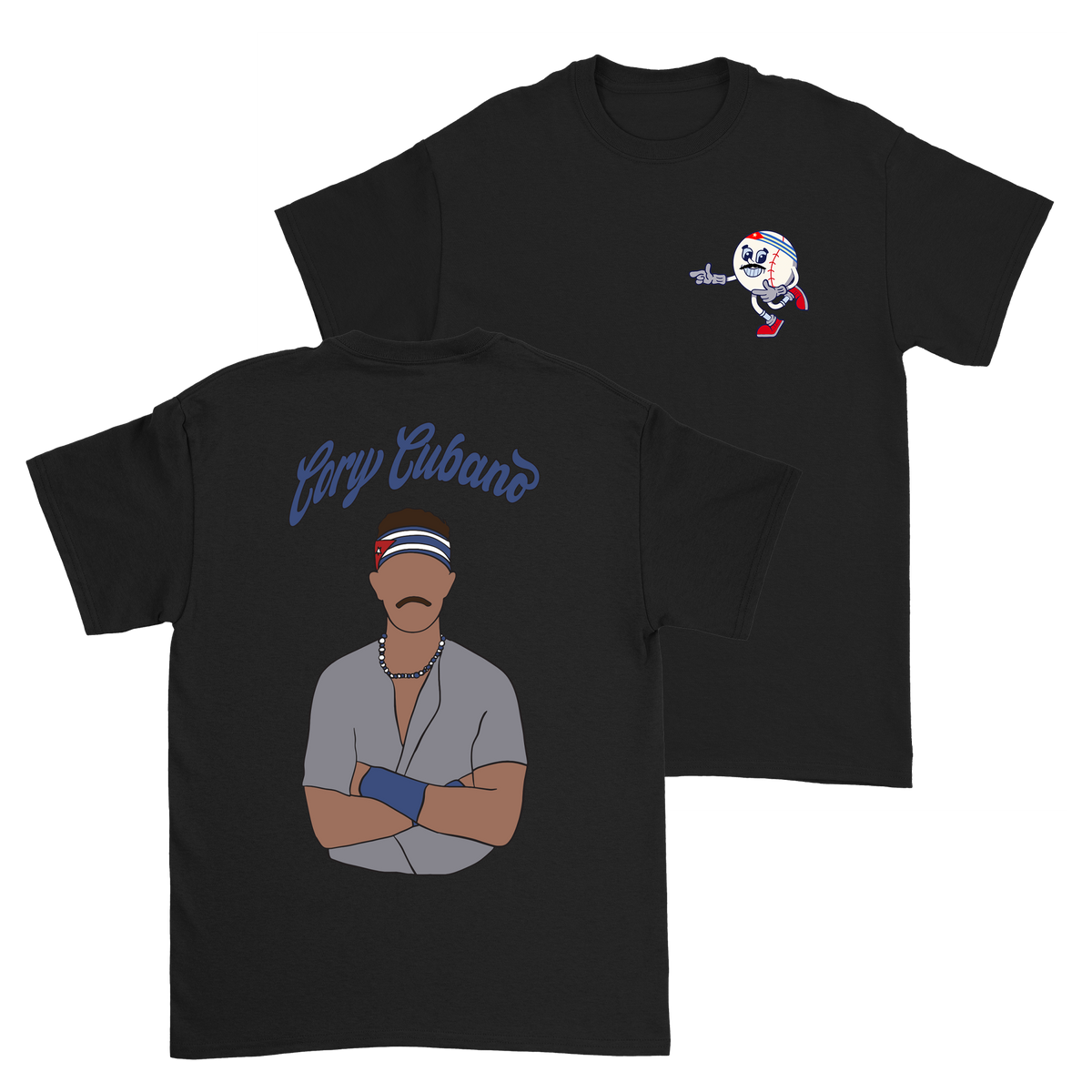Cory Cubano Black T-Shirt – Armada Merch