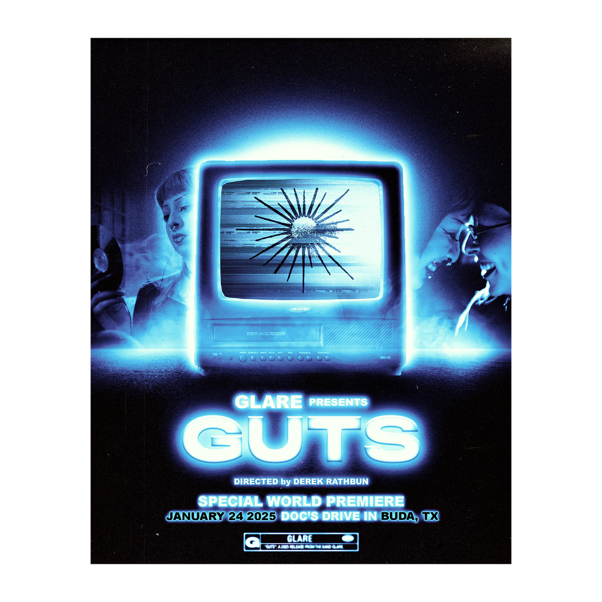 Glare - GUTS World Premiere Poster – Armada Merch