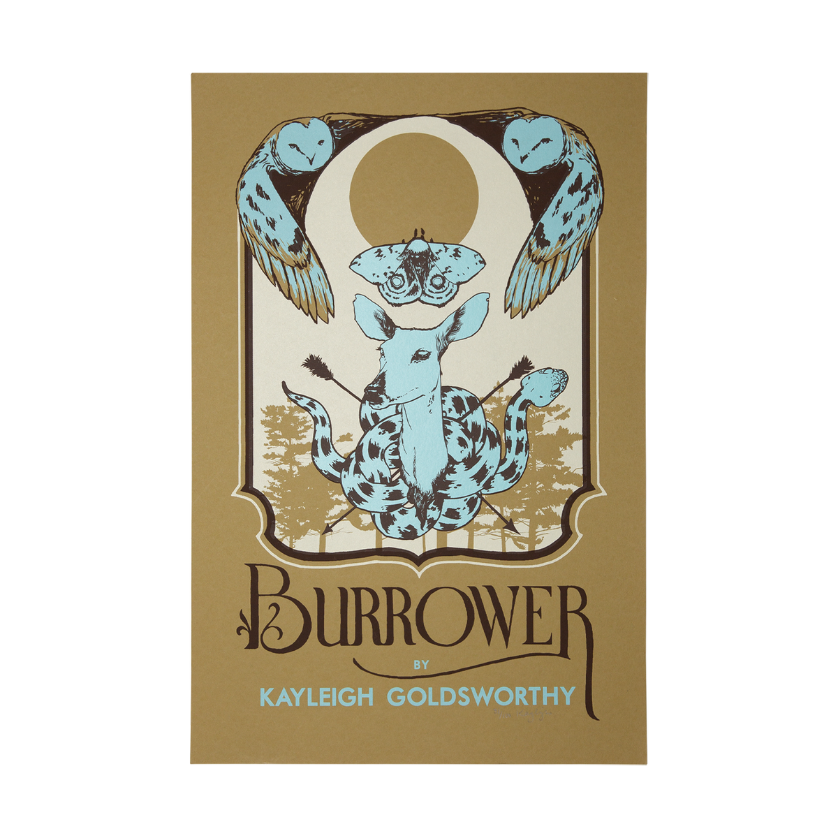 Kayleigh Goldsworthy - Burrower Poster – Armada Merch