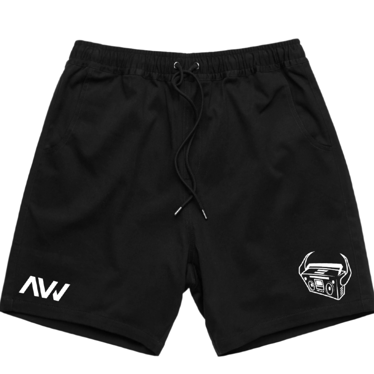 Alpha Wolf - Devil Boombox Shorts – Armada Merch