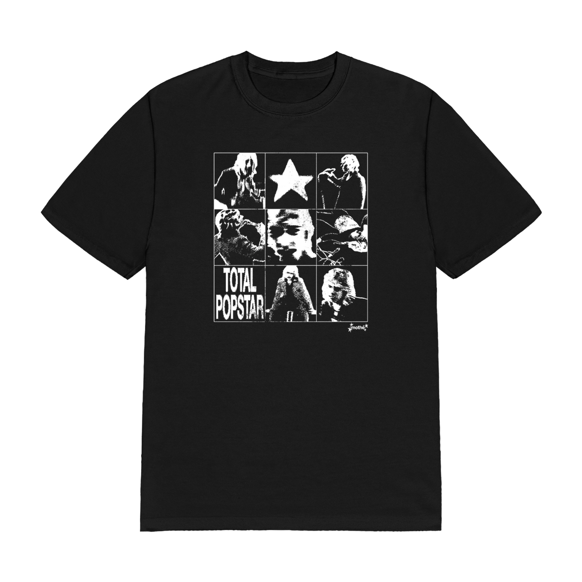 Mothé - Total Popstar Tee (Black) – Armada Merch