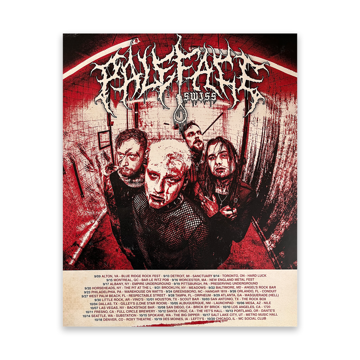 Paleface Swiss - Tour Poster – Armada Merch