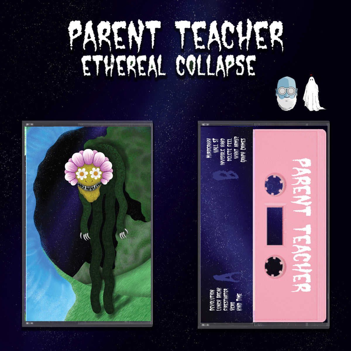 Parent Teacher: Ethereal Collapse Cassette – Armada Merch