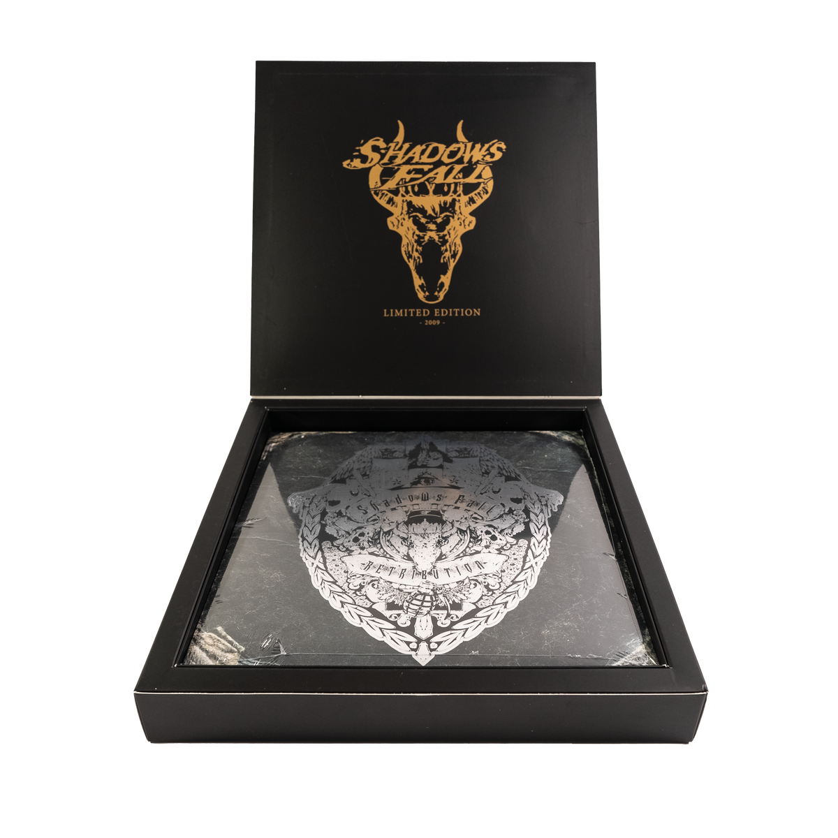 Shadows Fall - Retribution Vinyl LP Box Set (Signed) – Armada Merch