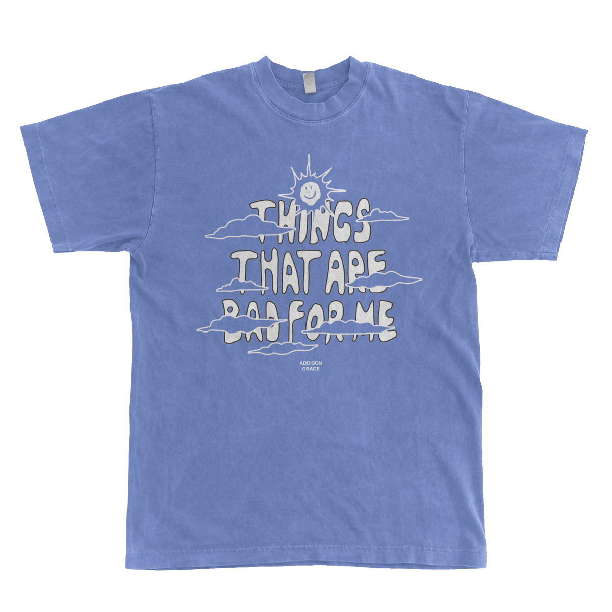 Addison Grace - Smiley Sun T-Shirt – Armada Merch