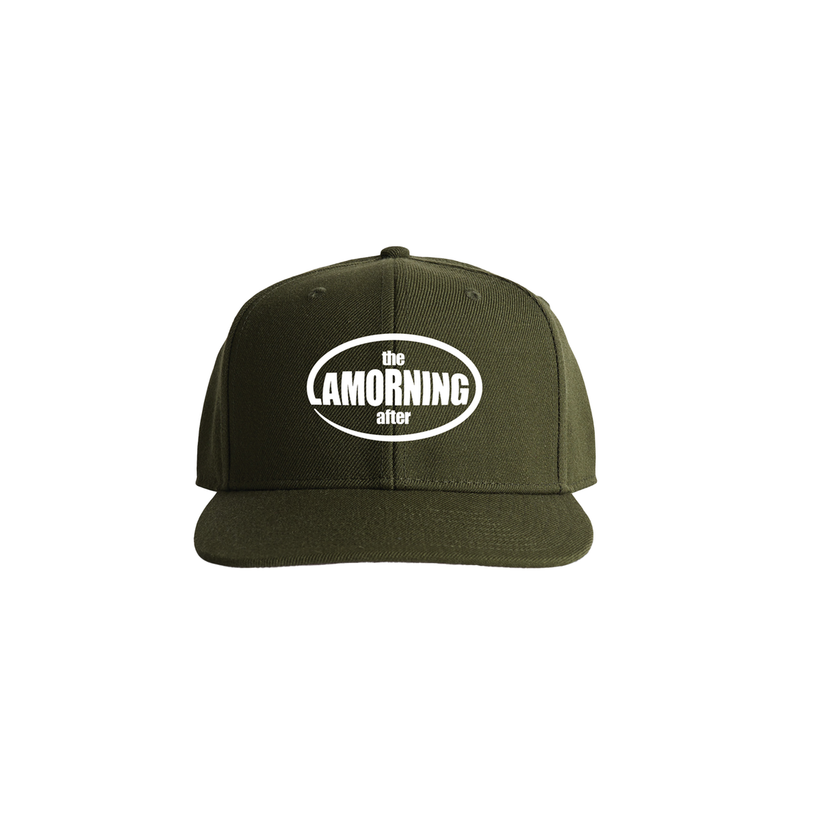 The Lamorning After - Logo Snapback - Army Green – Armada Merch