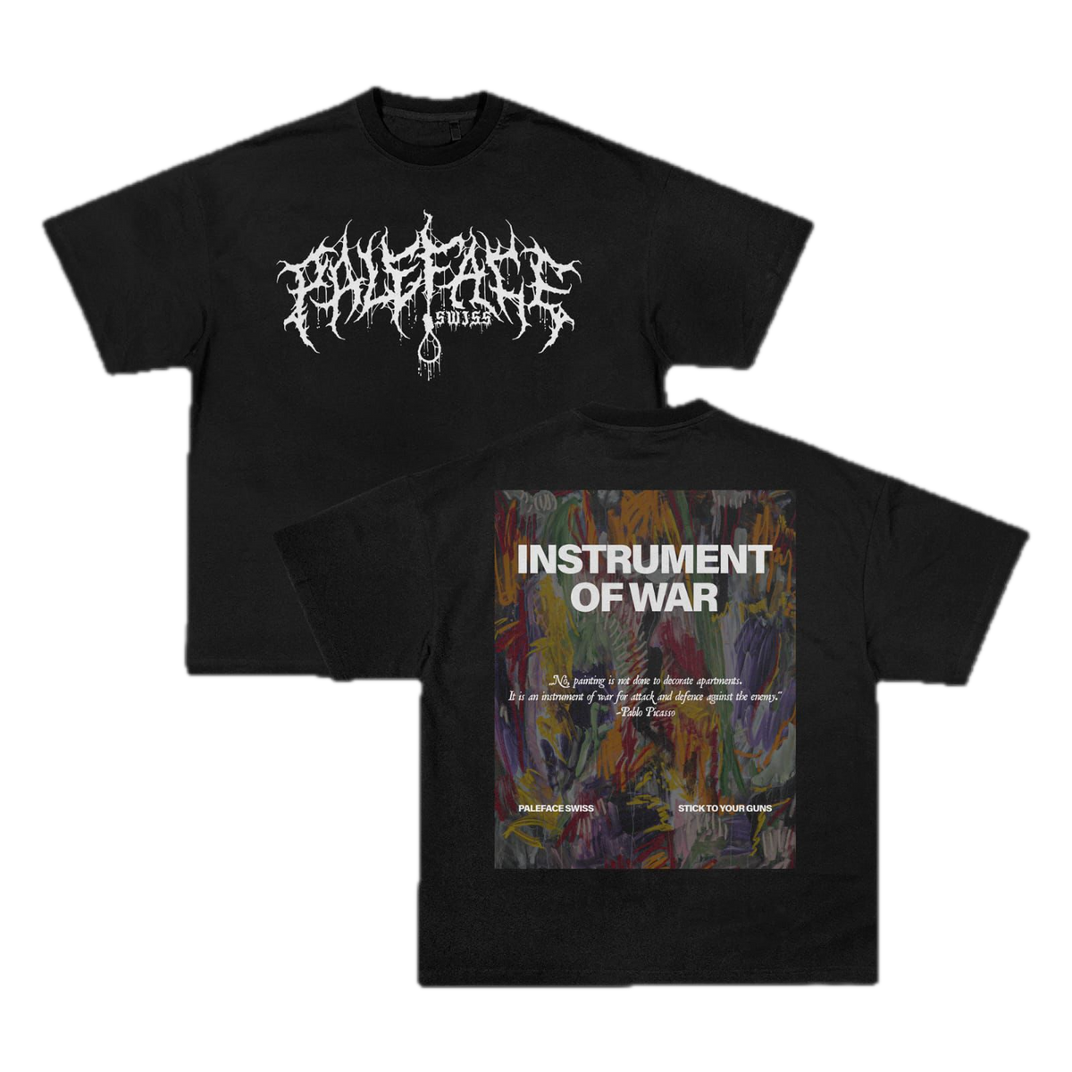 Paleface Swiss - Instrument of War T-Shirt – Armada Merch