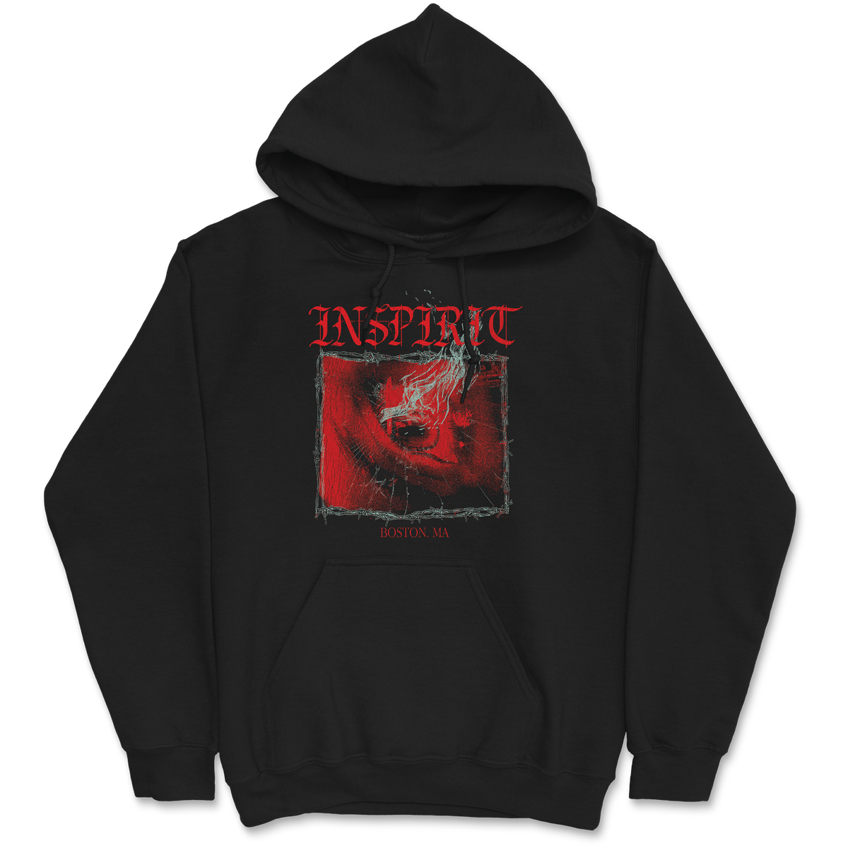 Inspirit - Barbed Wire Hoodie – Armada Merch