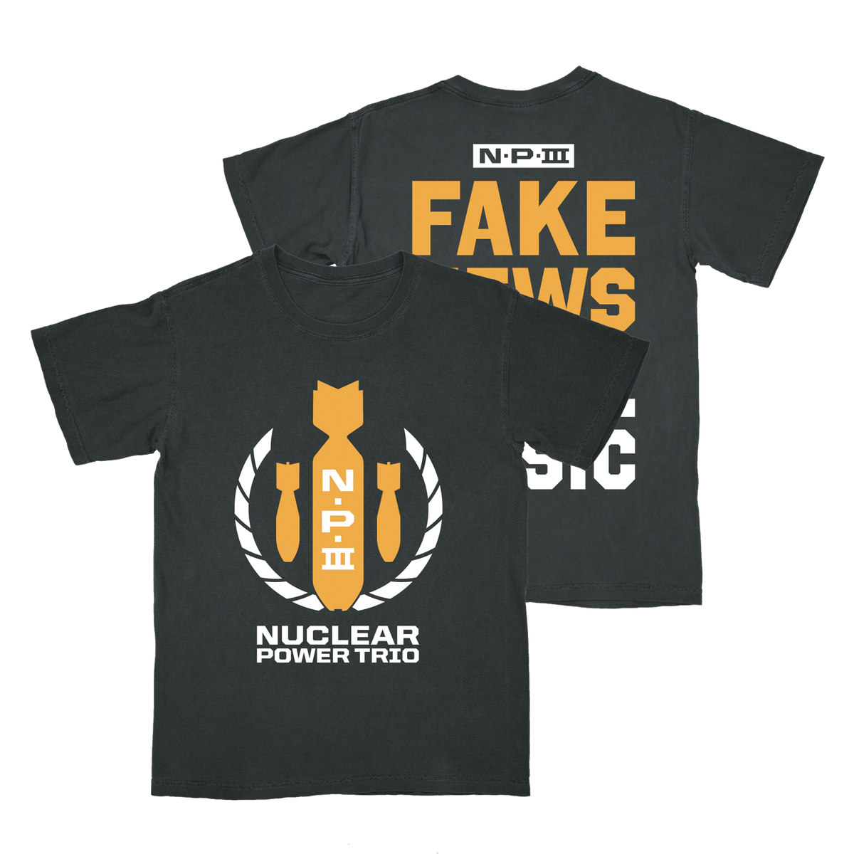 Nuclear Power Trio - Fake News Tee – Armada Merch