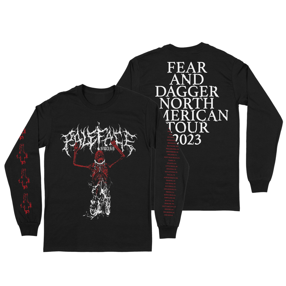 Paleface Swiss - Tour Long Sleeve – Armada Merch