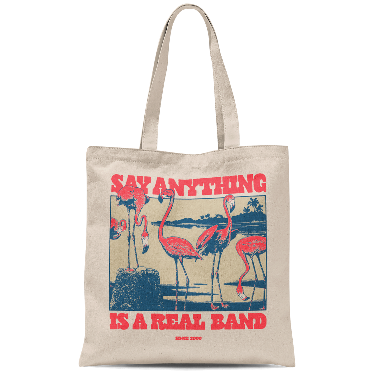 Say Anything - Flamingo Tote – Armada Merch