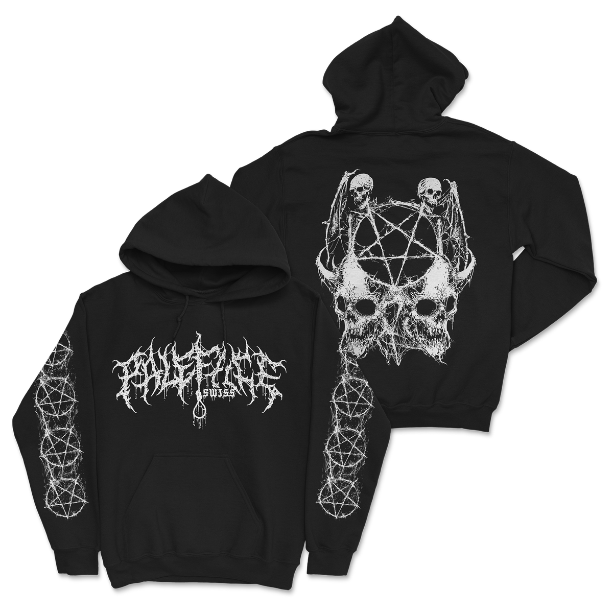 Paleface Swiss - Skull Hoodie – Armada Merch