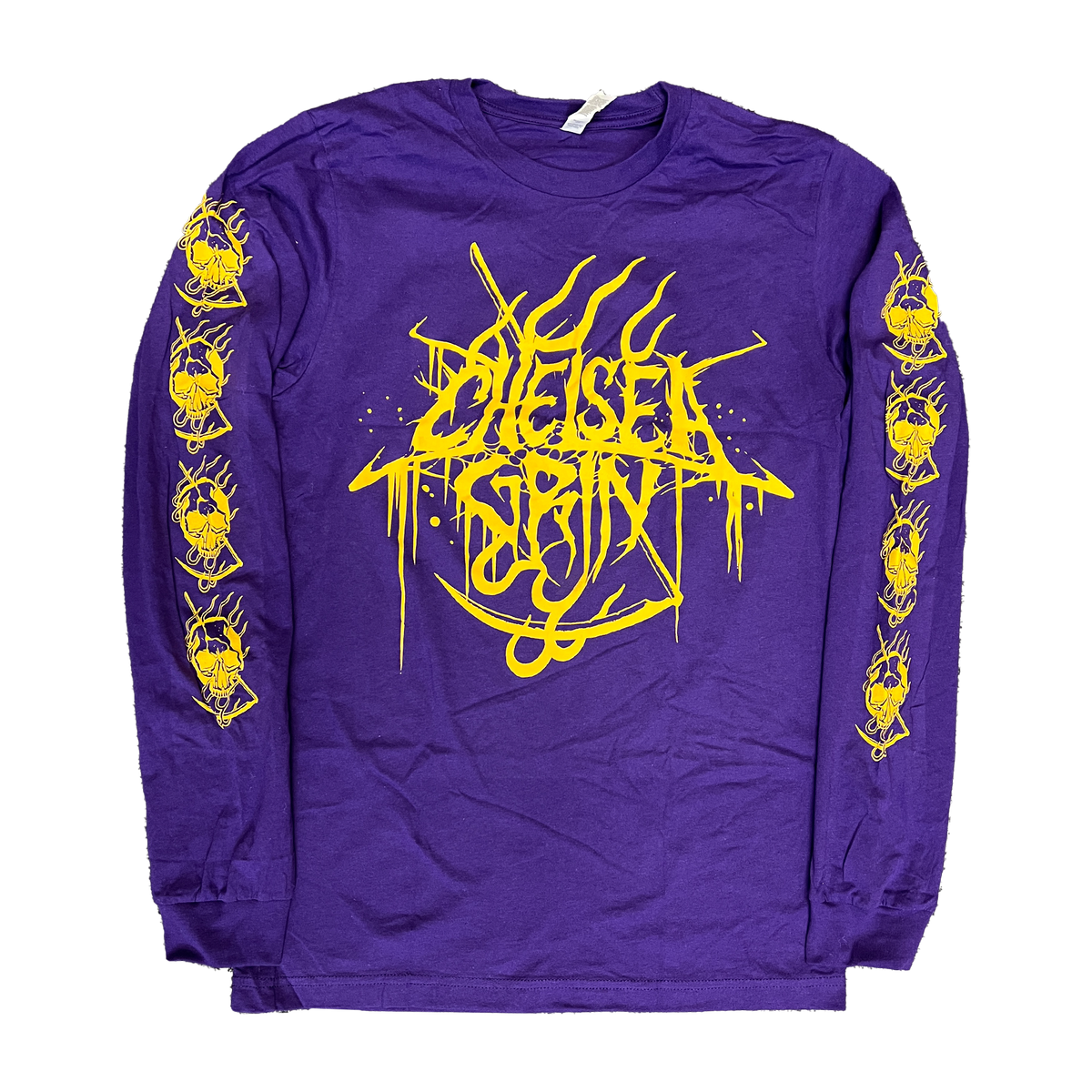 Chelsea Grin - Scythe Skull Long Sleeve – Armada Merch