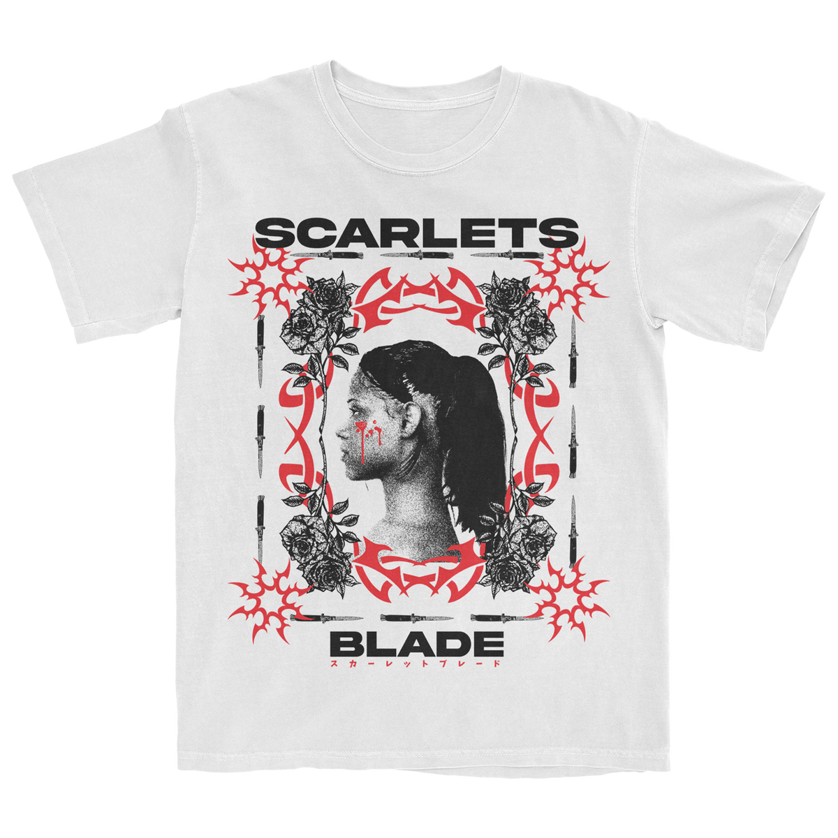 Scarlets Blade - Metal T-Shirt – Armada Merch
